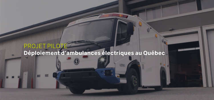 Déploiement d'ambulances électriques au Québec | Propulsion Québec