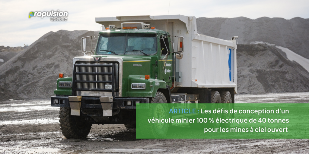 Les défis de conception d’un véhicule minier 100 % électrique de 40 ...